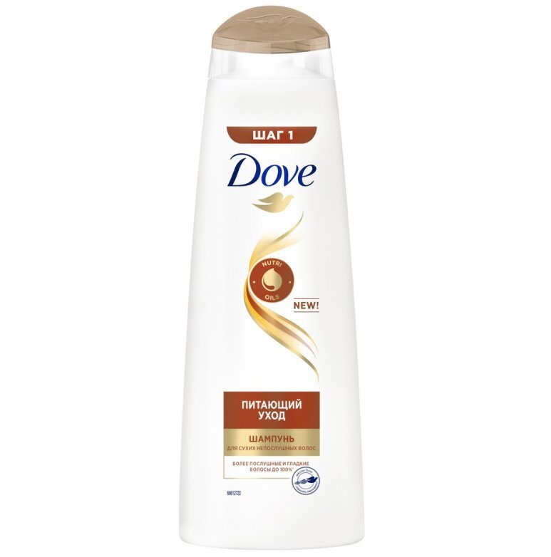 Шампунь Дав для волос Питающий уход, 380 мл