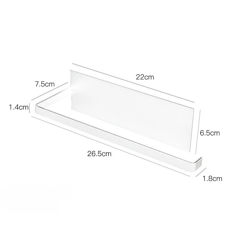 Магнитная полка для холодильника, полка для кухонных принадлежностей, стойка для приправ без перфорации, боковая подвеска бытового холодильника.