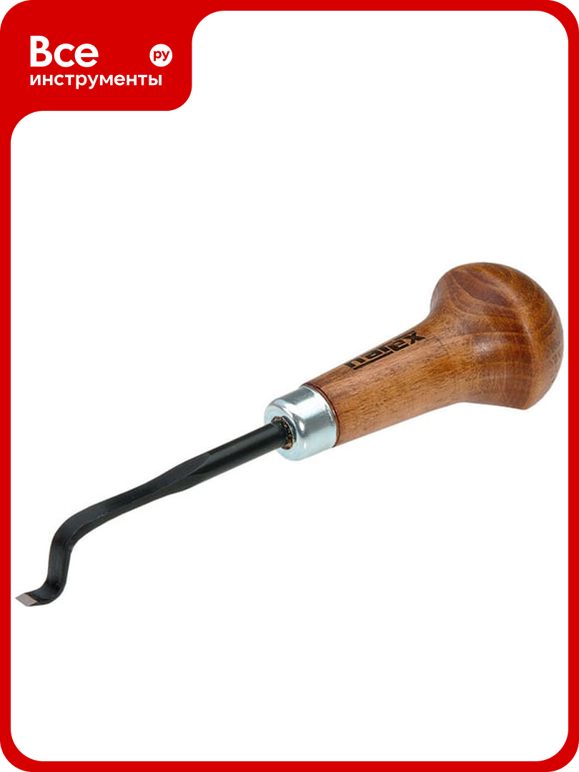 Резец для резьбы по дереву и линолеуму NAREX 6х70 мм 823700