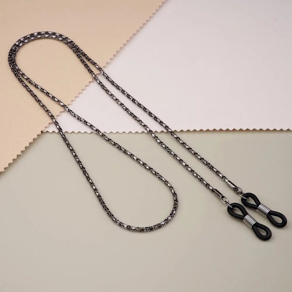 Цепочка для очков D-Black 70cm, золотистая