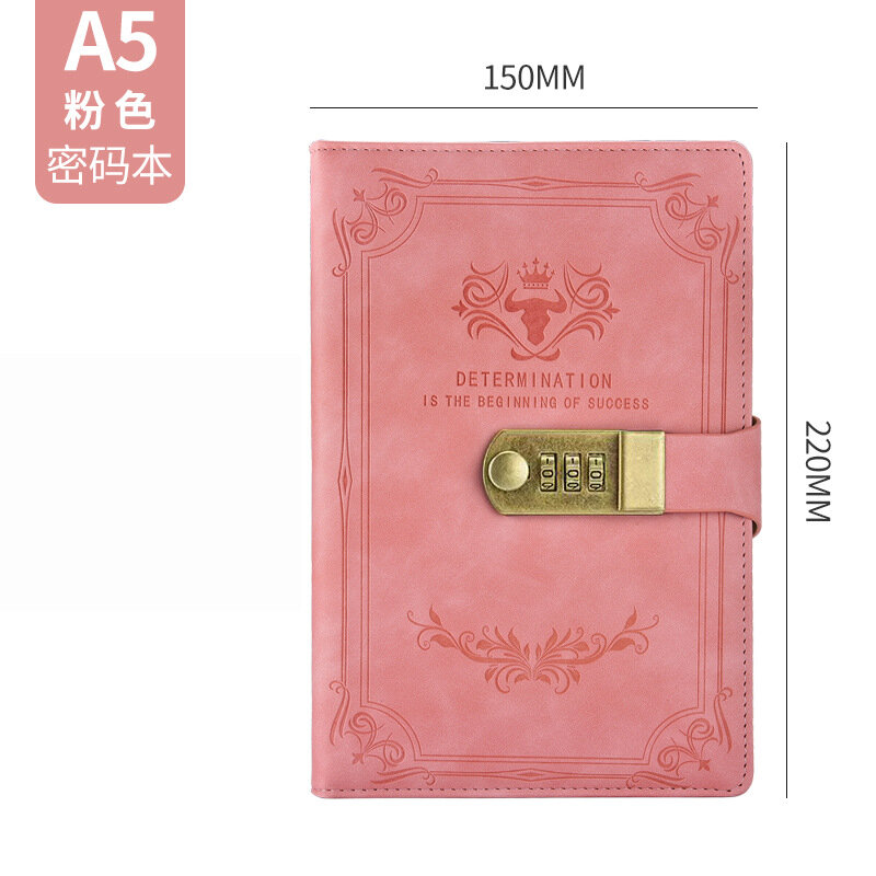 Кросс-бордер A5 ретро книга паролей утолщенная креативная студенческая записная книжка канцелярские принадлежности блокнот бизнес-офисный набор подарочная коробка