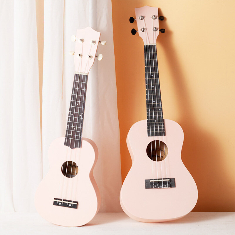 2026 Укулеле Укулеле Игровой Инструмент для Начального Уровня Маленькая Гитара Укулеле Цветной Углеродный Волокно 21 Дюйм 23