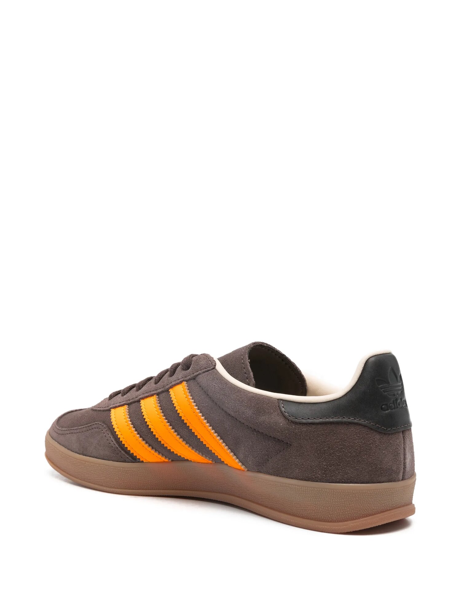 Кроссовки adidas Stripes leather trainers, размер 8 US, brown — фото 1
