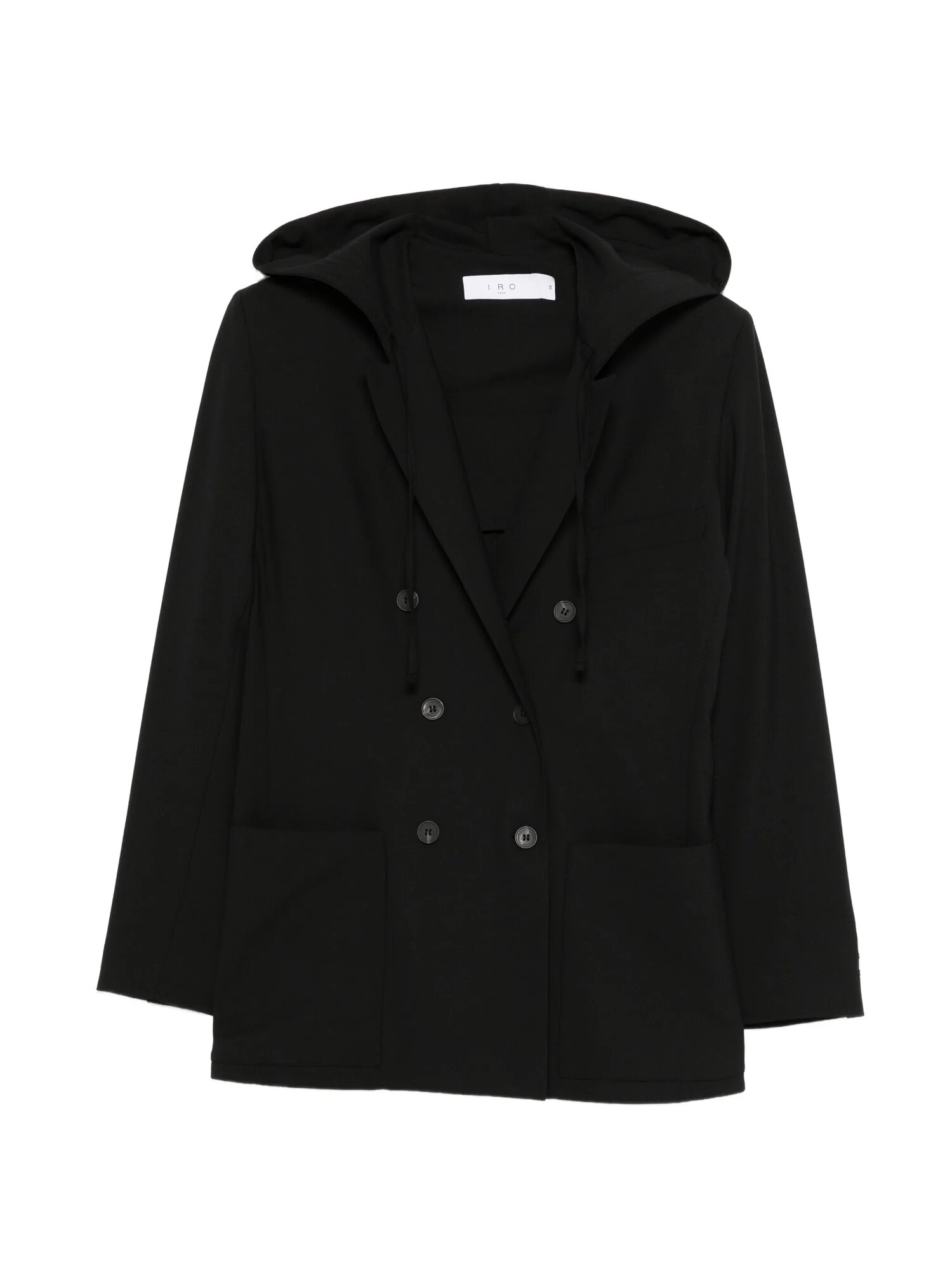 Пальто Hooded double-breasted coat
