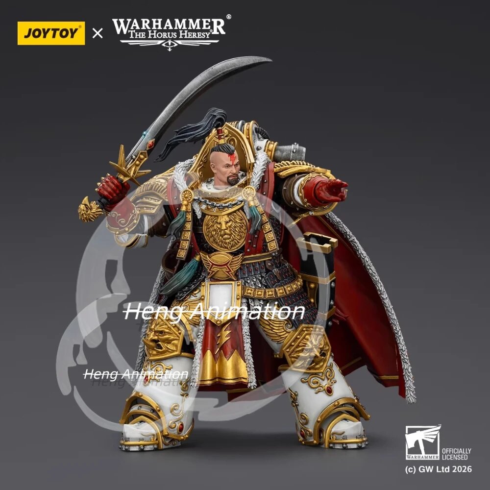 Коллекционная фигурка JOYTOY Dark Source 40K White Scars Chapter Jaghatai Khan