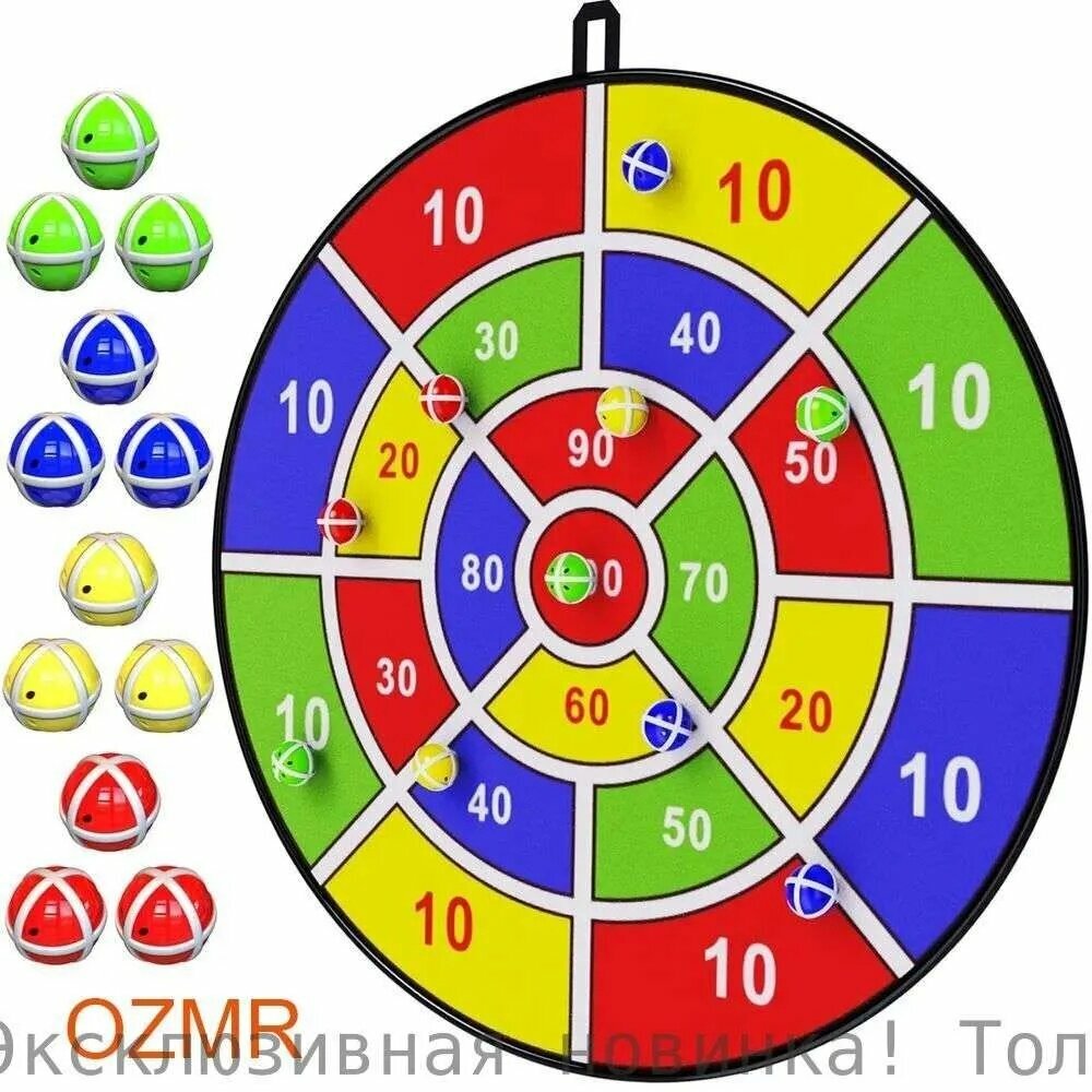 Дети Дартс имеют 8 шт. На липучке и вязании крючком