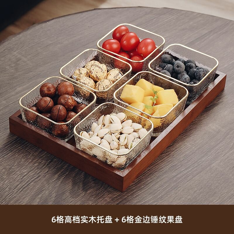 Акриловая тарелка для фруктов, гостиная, высококачественная тарелка для сухофруктов, высококачественная тарелка для закусок и орехов, хранение десертов