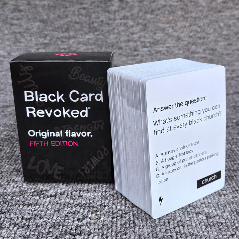 ⭐Полная английская черная карта, отмененная игра, настольная игра, карточная игра, интерактивная игрушка⭐