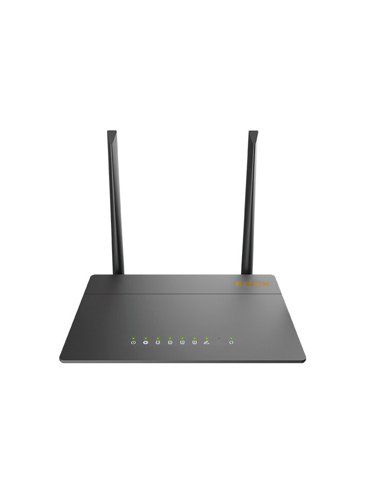 Маршрутизатор беспроводной D-Link DIR-615/GFRU черный (dir-615/gfru/r2a)