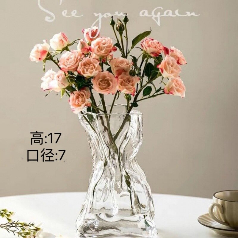 Ваза, 17 см , Органическое стекло, 1 шт. Фу-дай с прозрачным упаковочным пакетом