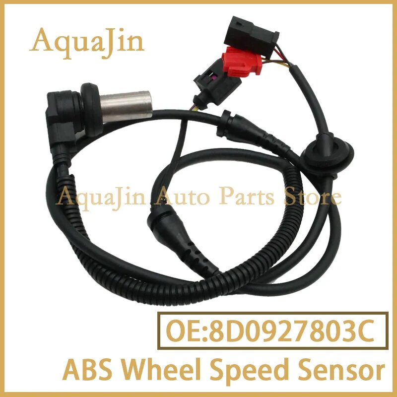 8D0927803C Датчик скорости переднего левого и правого колеса ABS для Volkswagen VW Passat B5 2000 ~ 2005 Audi A4 A6 Avant 1999 ~ 2004 2001 Auto OE