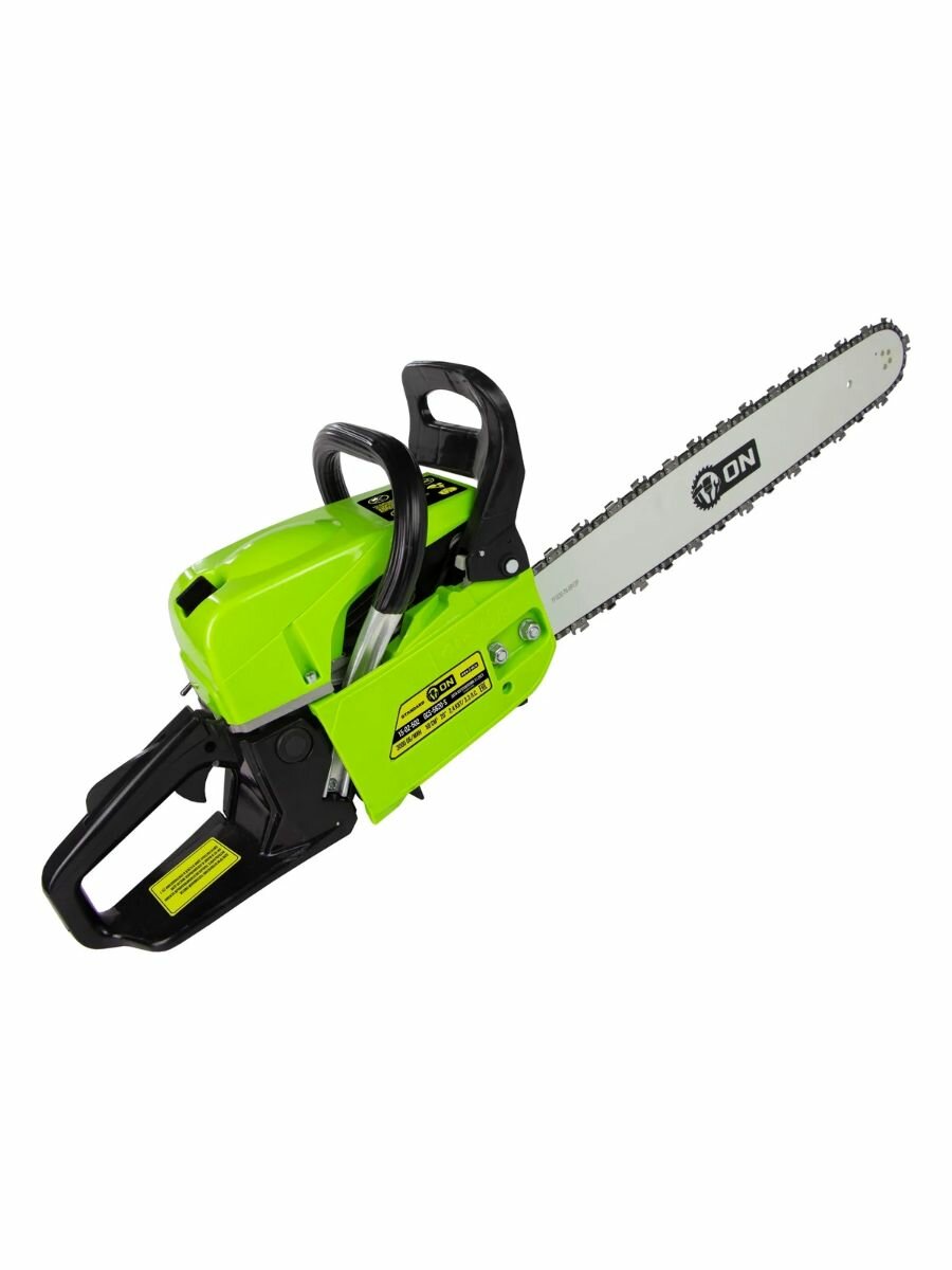 Бензопила цепная бенезиновая ON Standard GCS-5820 2,4 кВт 20" 15-02-502, Мощность 3.3 л. с, 2-х тактный двигатель, Легкий запуск, Праймер