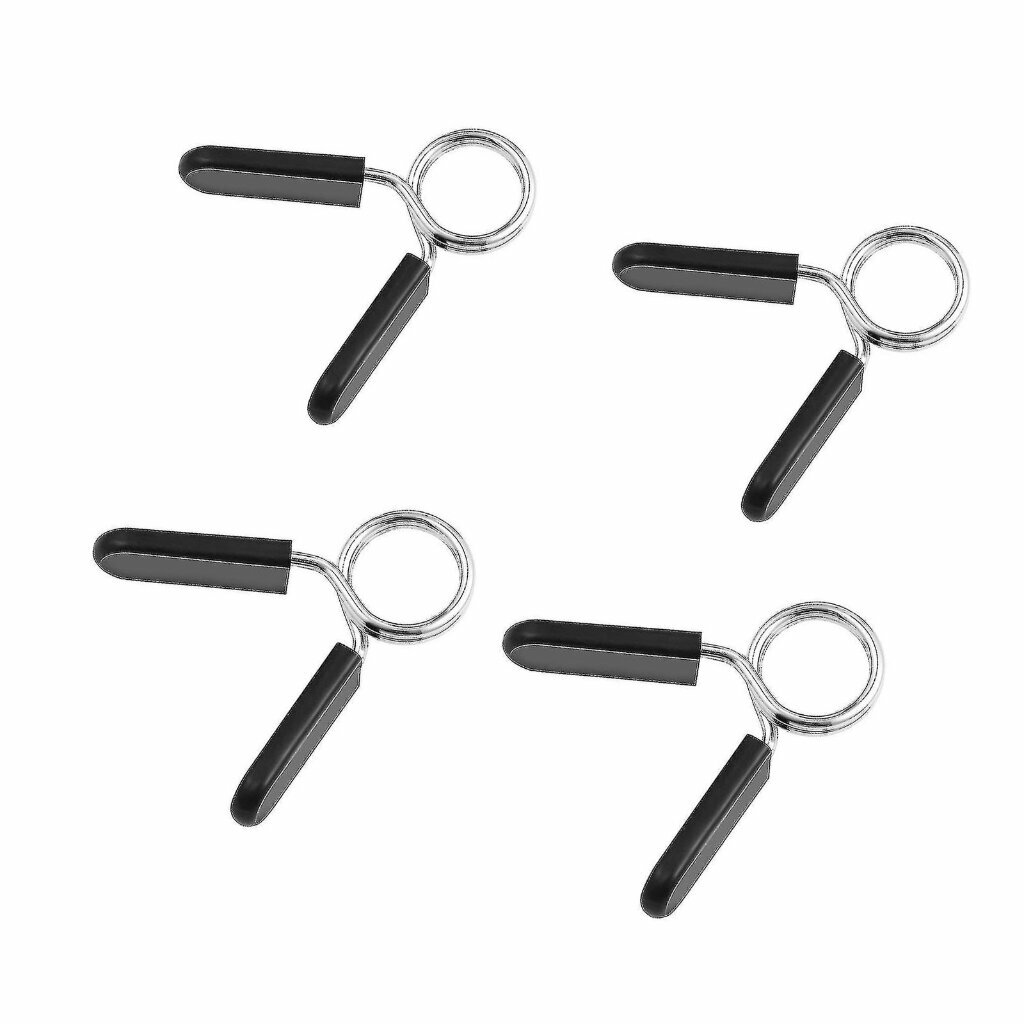 4 шт. Зажимы для штанги 25/28/30 мм, пружинные фиксаторы для гантелей, - 3.0CM