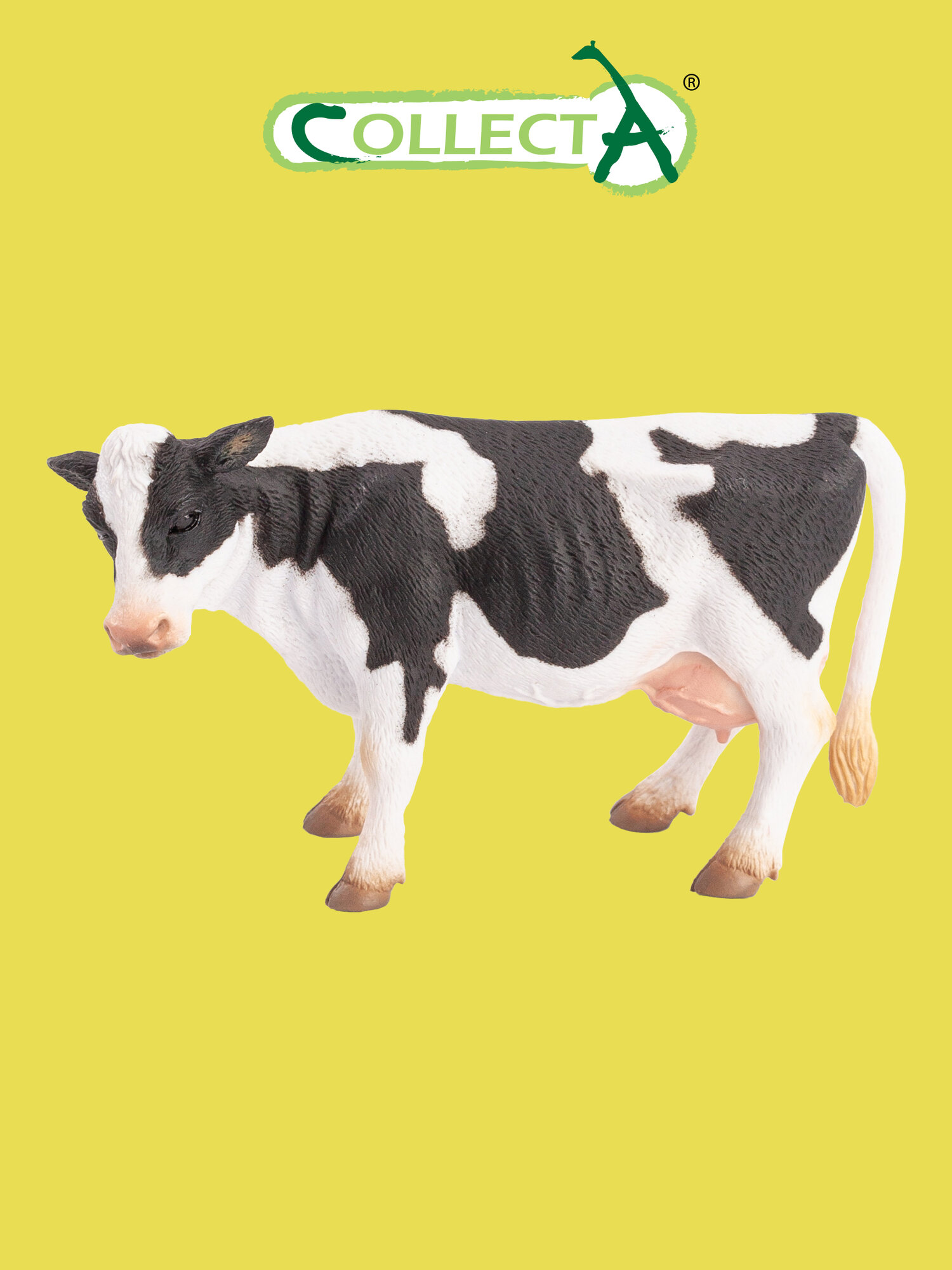 Фигурка животного Collecta "Корова" коллекционная, высота 7 см, 88481b