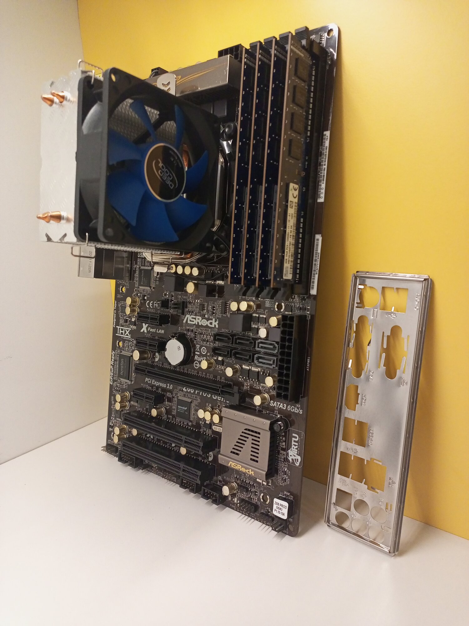 Игровой комплект Intel Core i7-2600K/16Gb/ASRock Z68 Pro3/DeepCool кулер