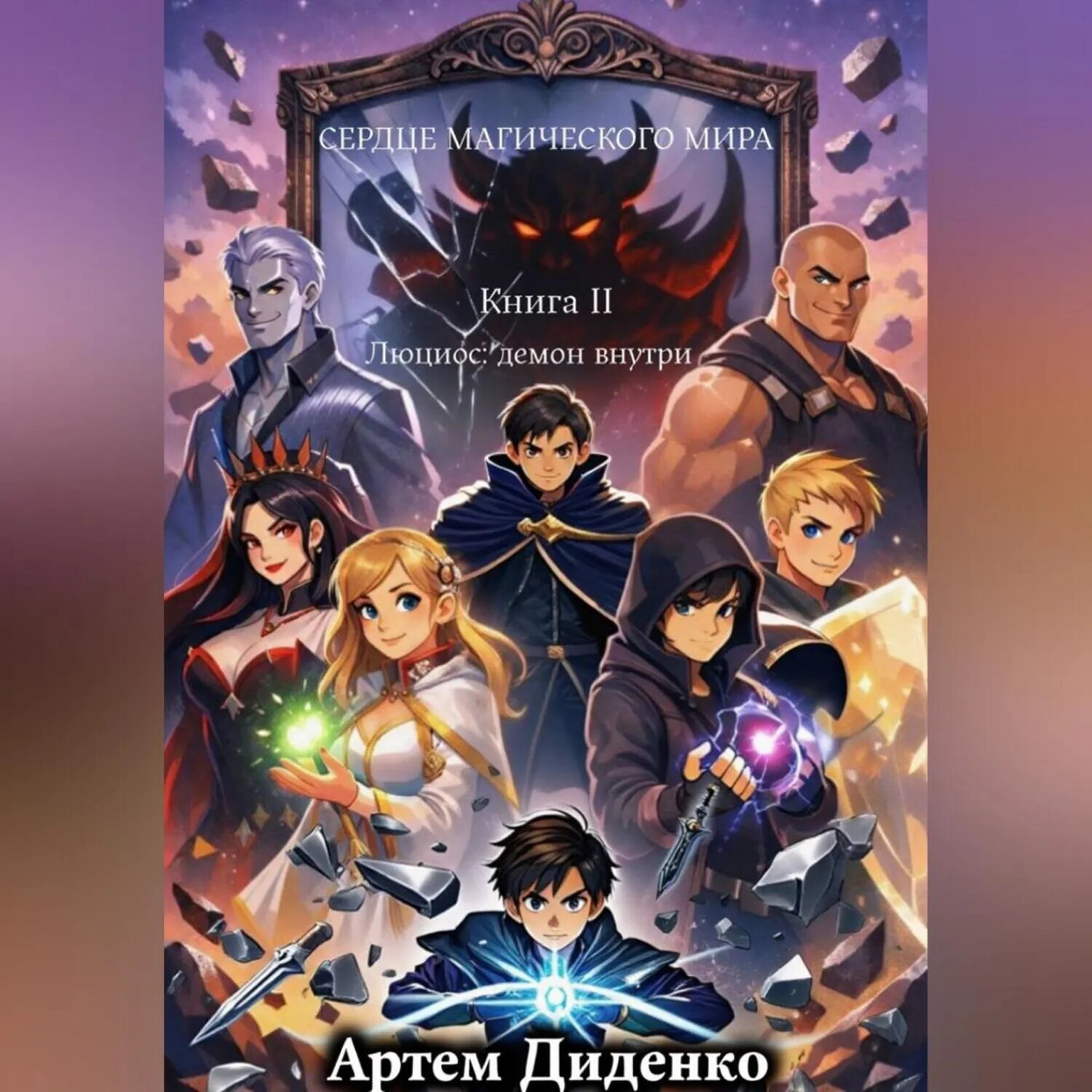 Сердце магического мира. Книга II: Люциос: демон внутри [Аудиокнига]