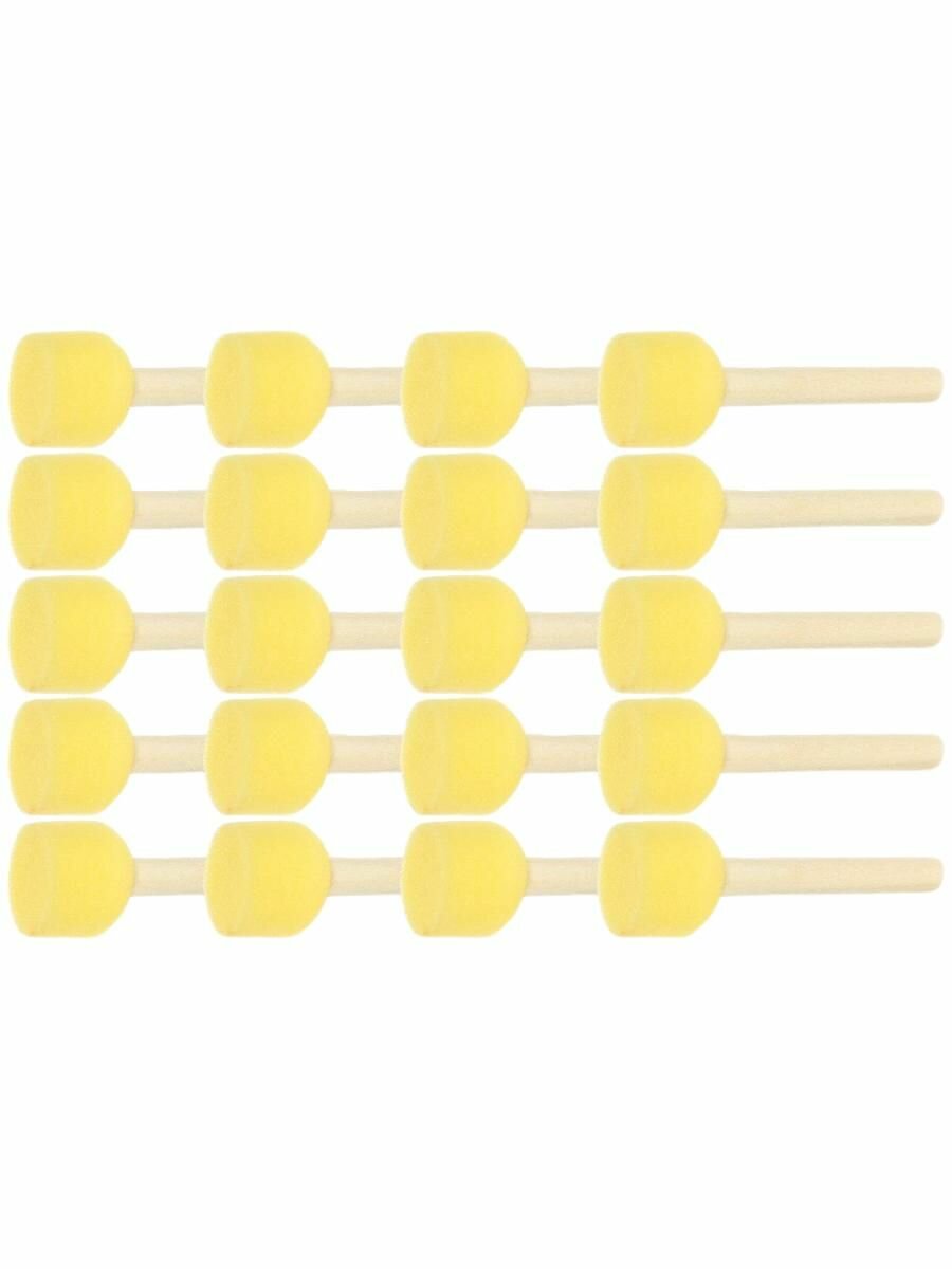 20 Штук Спонжей для Картины, Из Пены, Для Художественного Обучения Детей