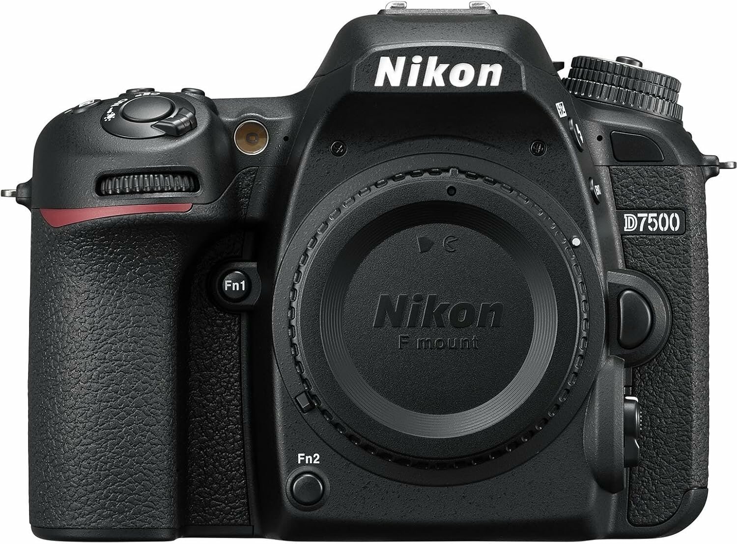 Зеркальный фотоаппарт Nikon D7500 Body, Bluetooth, Wi-Fi, черный