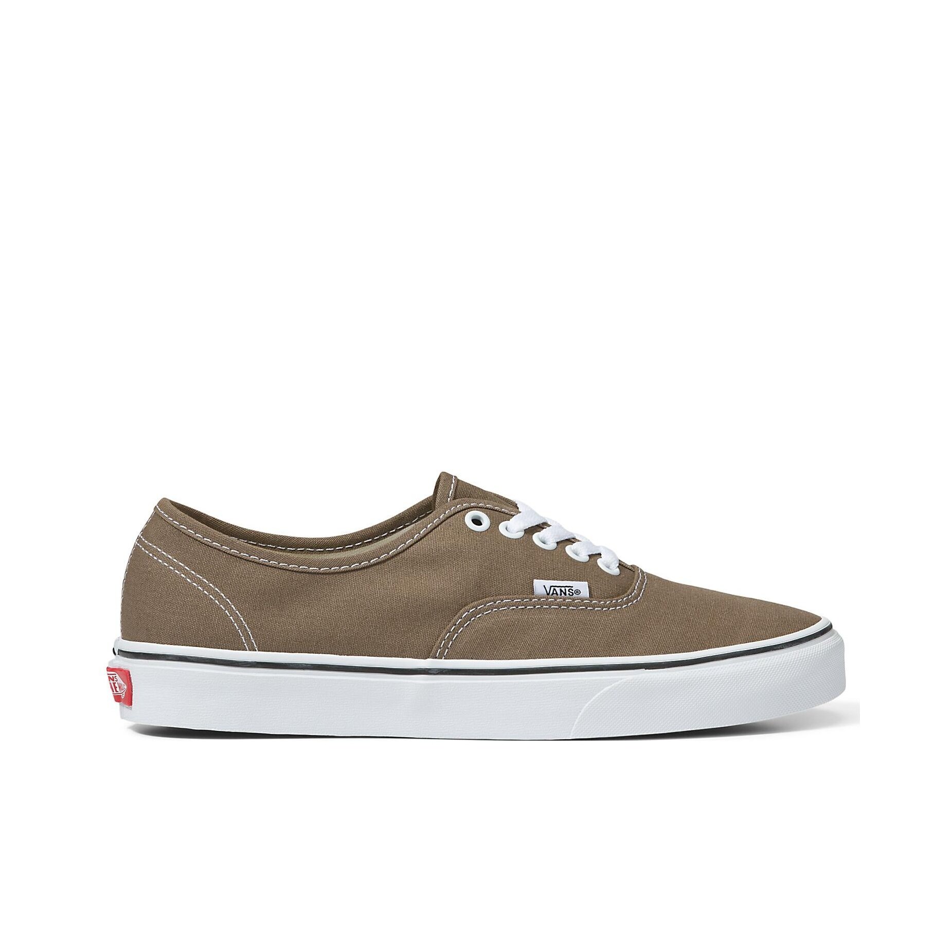 Кроссовки VANS Authentic, размер EU 37 стопа (23.5CM), коричневый — фото 1