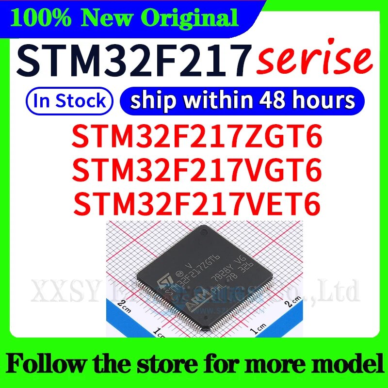 STM32F217ZGT6 STM32F217VGT6 STM32F217VET6 микроконтроллеры STM32F217VET6