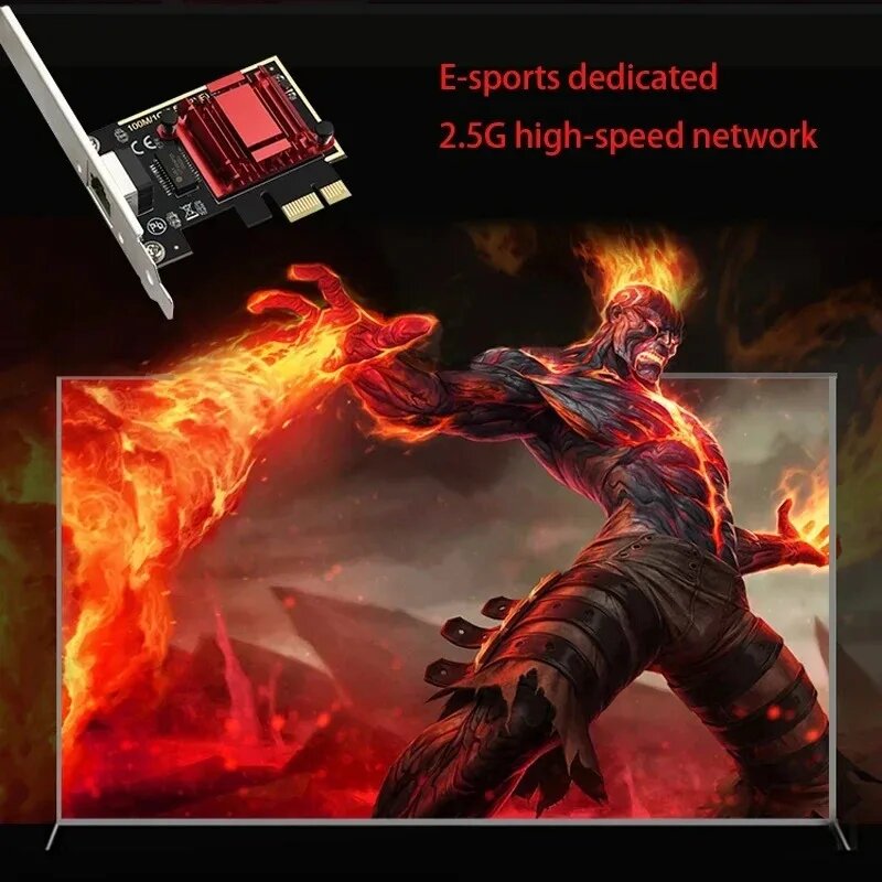 Сетевая карта PCI-E 2.5Gbit/s, 2500Mbps — фото 1