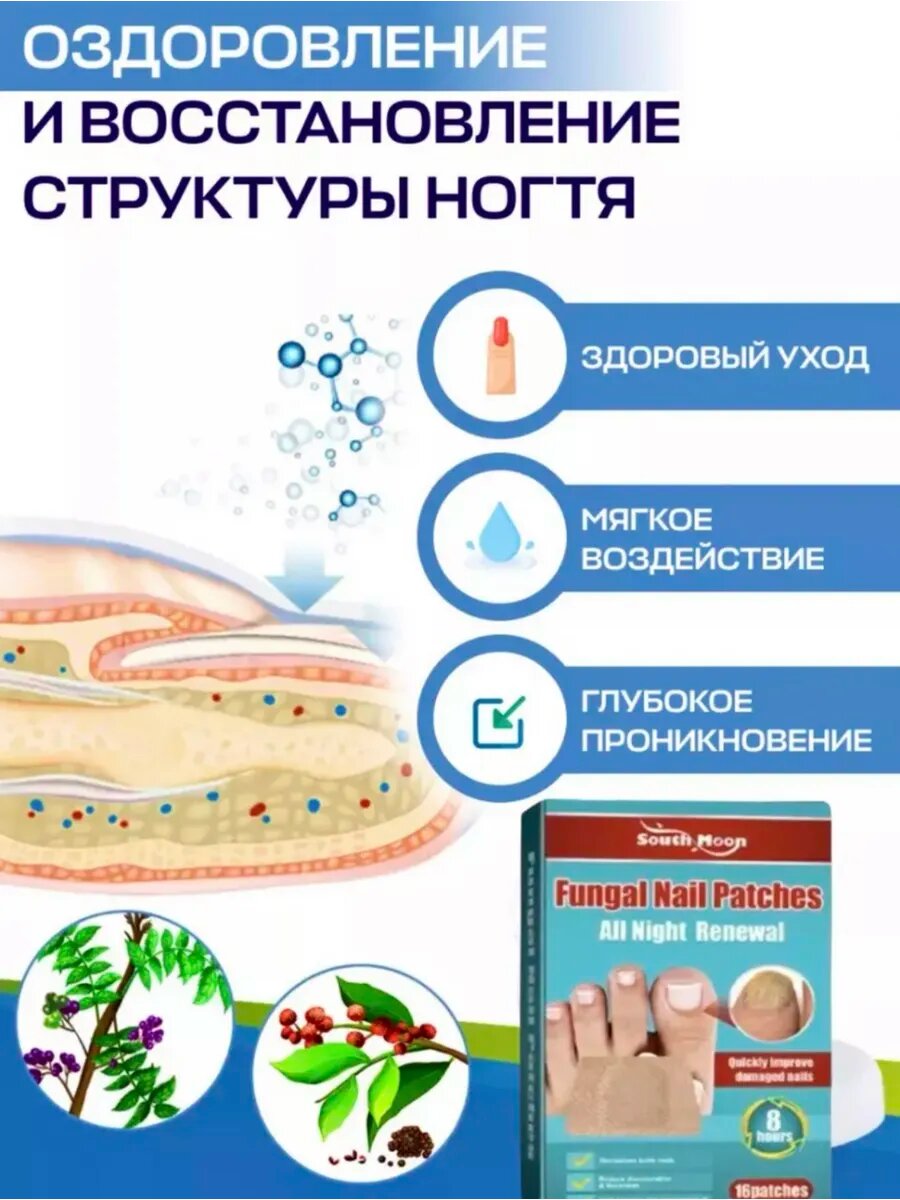 Пластырь от грибка ногтей