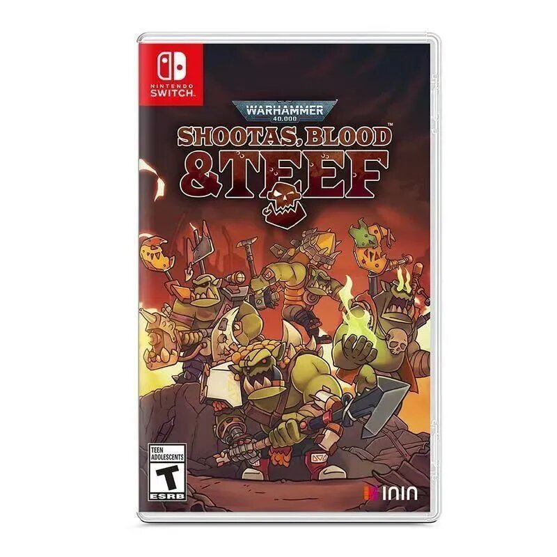 Warhammer 40K Shootas Blood & Teef (Nintendo Switch) Картридж для Nintendo Switch