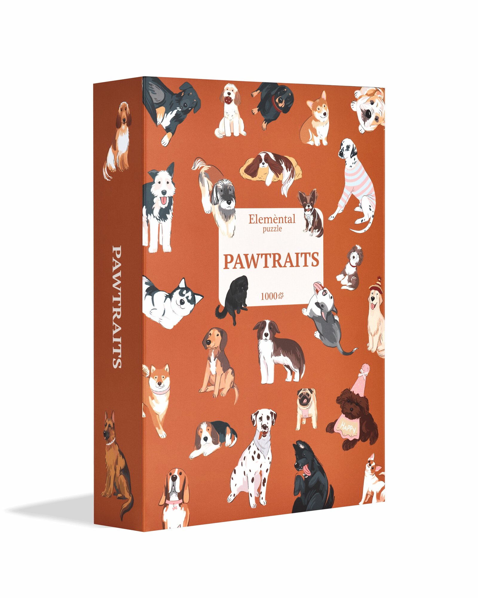 Пазлы Elemental Pawtraits 1000 деталей