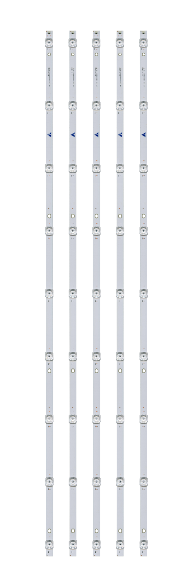 Комплект светодиодной подсветки JL-010-D55030901-02S V1 (5 планок по 1038 мм 9 линз)