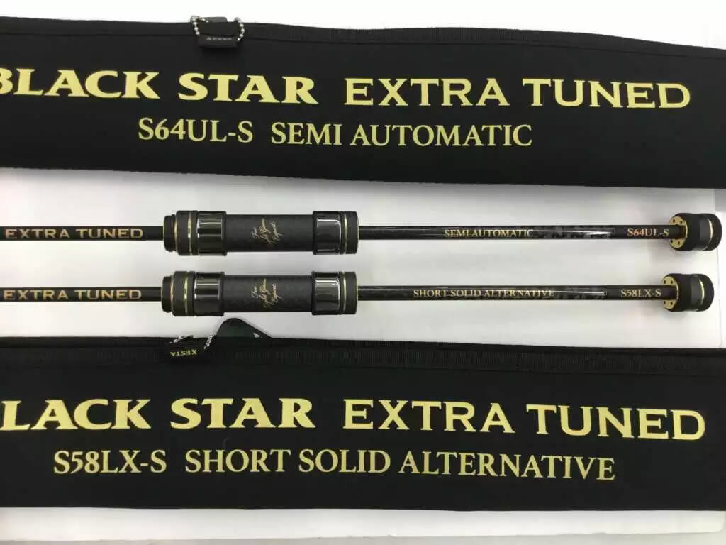Спиннинг Xesta Black Star Extra Tuned S64UL-S Semi Automatic (Длина 193 см, тест 0,1-4 гр.)