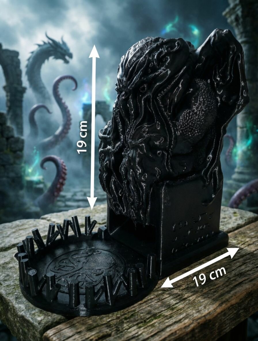 Башня Лавкрафт "Ктулху" миниатюра для настольных и Dungeons & Dragons