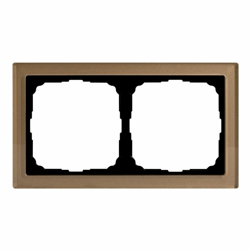 Рамка 2-м ArtGallery Pure органич. стекло шампань SE GAL320502