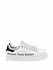 Кроссовки Versace Jeans Couture Logo-print sneakers, размер 39, бежевый/белый