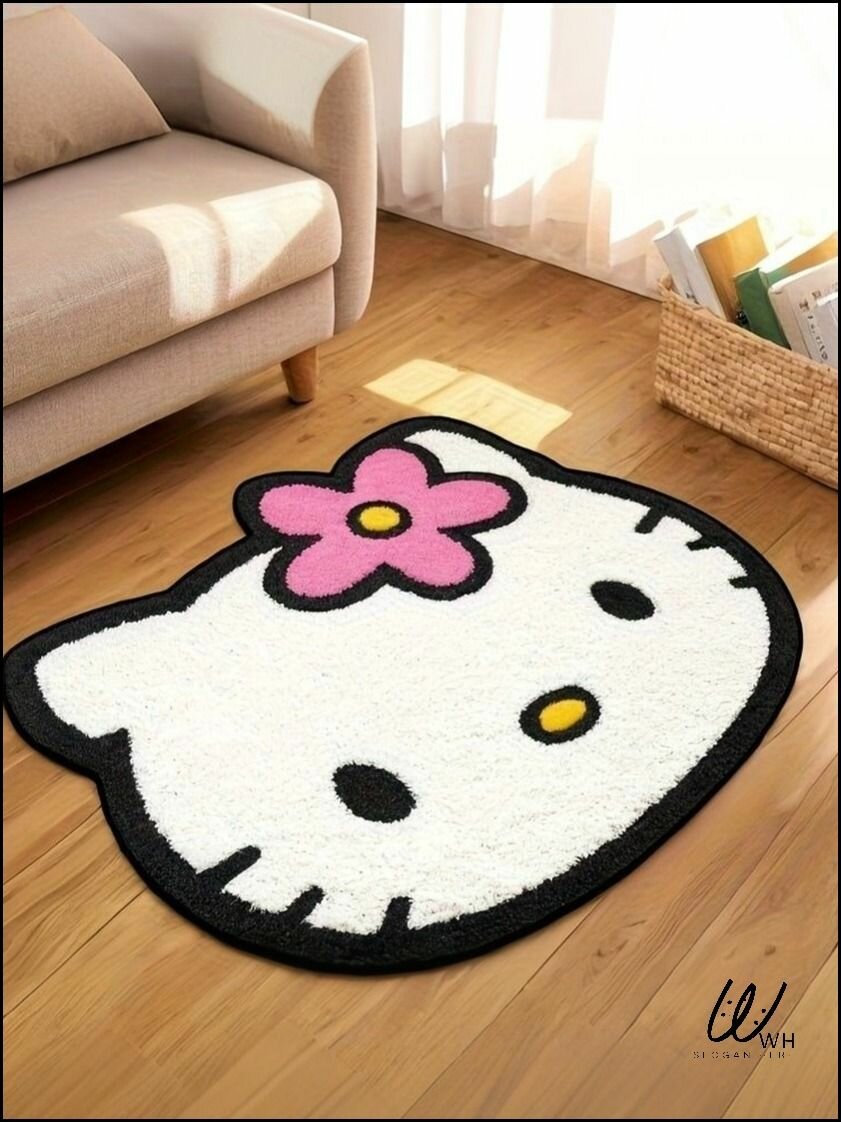 Эксклюзивный придверный коврик 60x50 см с hello kitty