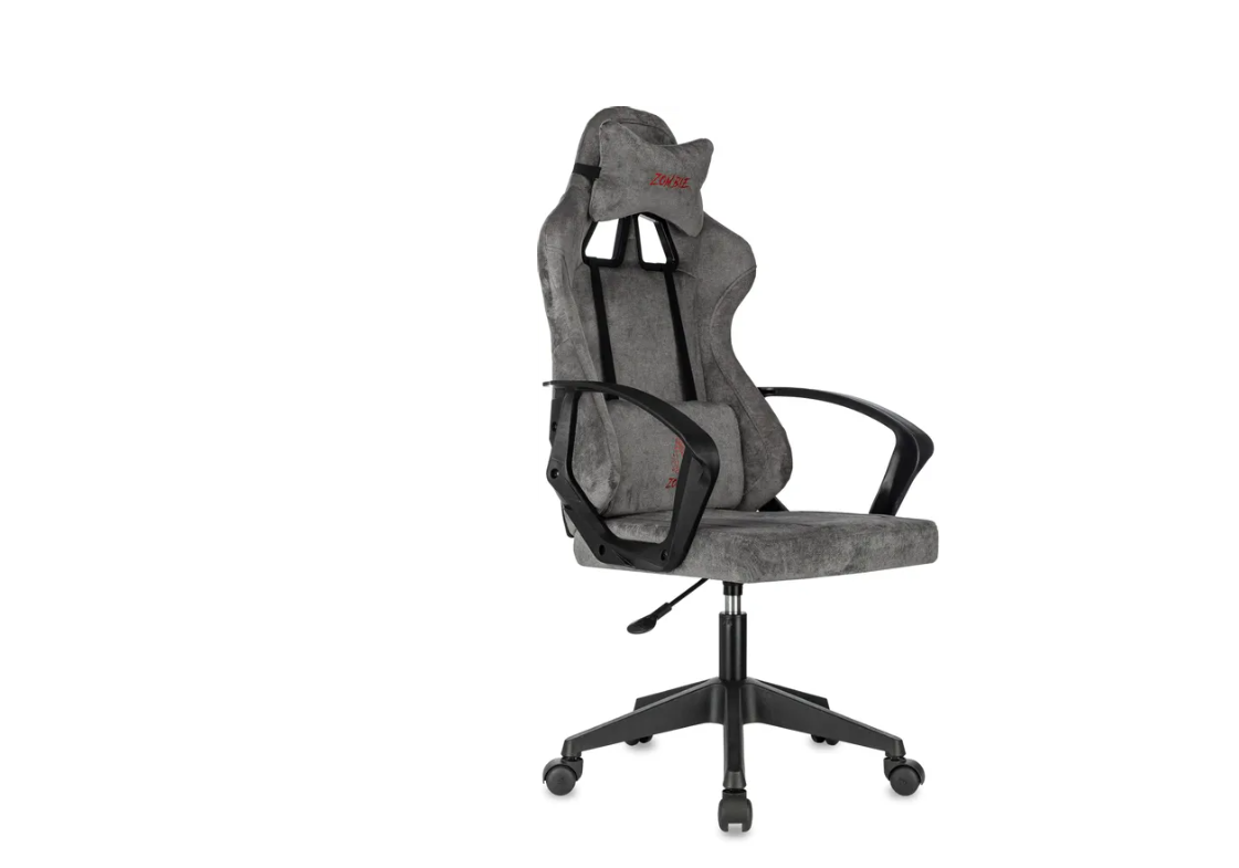 Кресло ZOMBIE Instinct серый [zombie instinct gr]