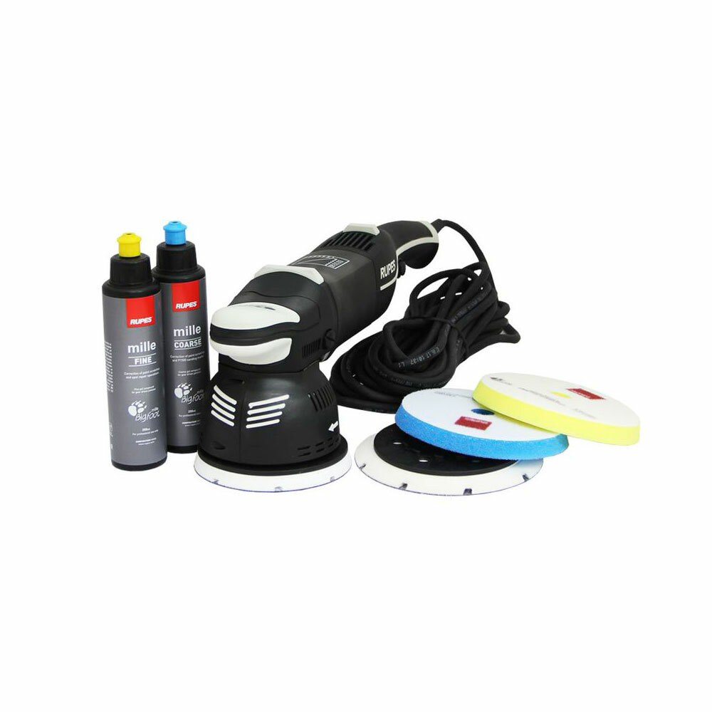 Полировальный Набор Rupes BIGFOOT LK 900E/STN, планетарный привод подошвы, 2 пасты, 4 диска