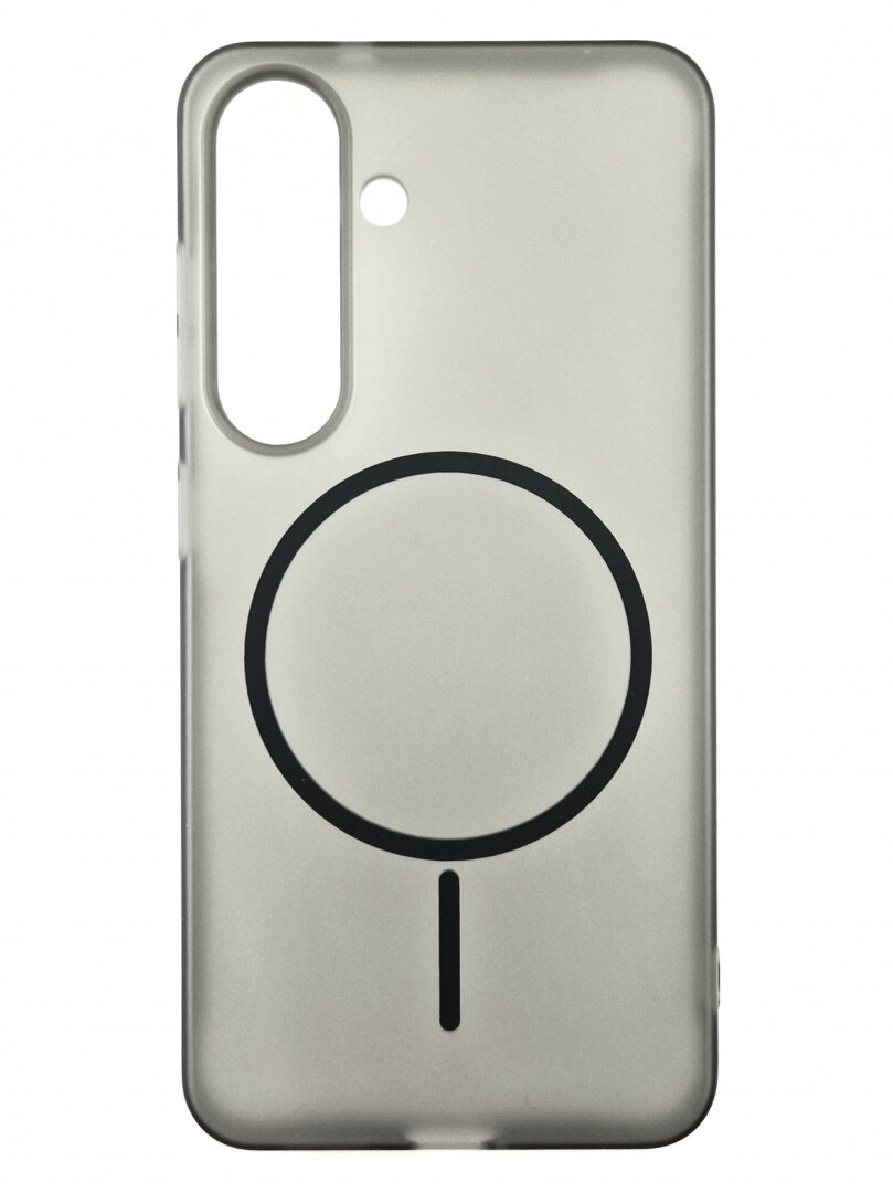 Чехол пластиковый для Samsung S24, PC Matte Magnetic, черный
