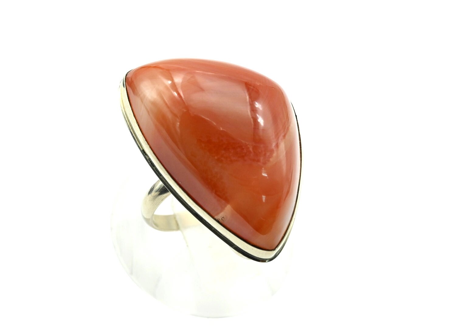Кольцо, сердолик