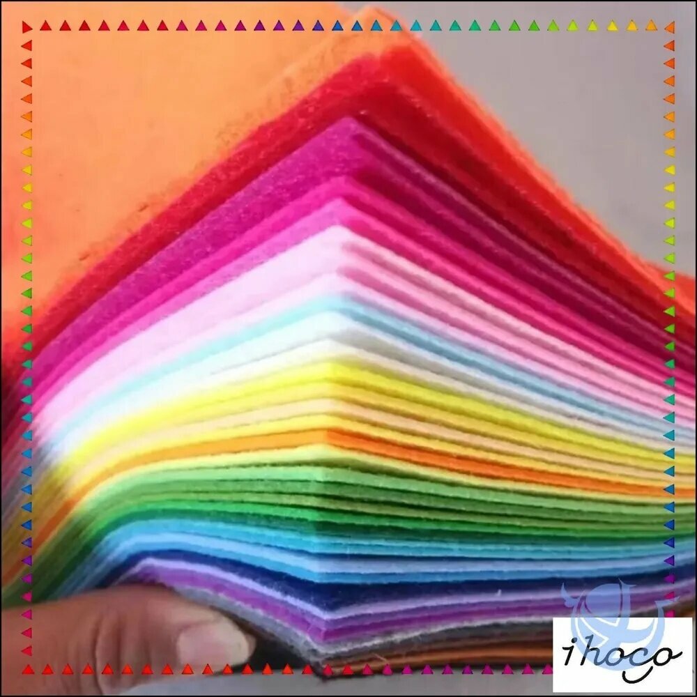 Эксклюзивный комплект для творчества из 40 фетровых листов