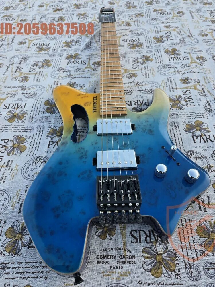Электрогитара без головы BEYOND SITABOGE/TIERCEL Высококлассный персонализированный дизайн 6-струнная 39"