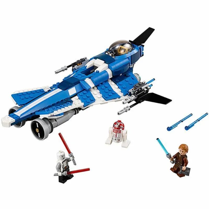 Конструктор пластиковый Star Zone 65001 Blue Space Ship 391+pcs для мальчиков — фото 1