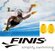 Лопатки для плавания Finis Agility Paddle желтого цвета для бассейна