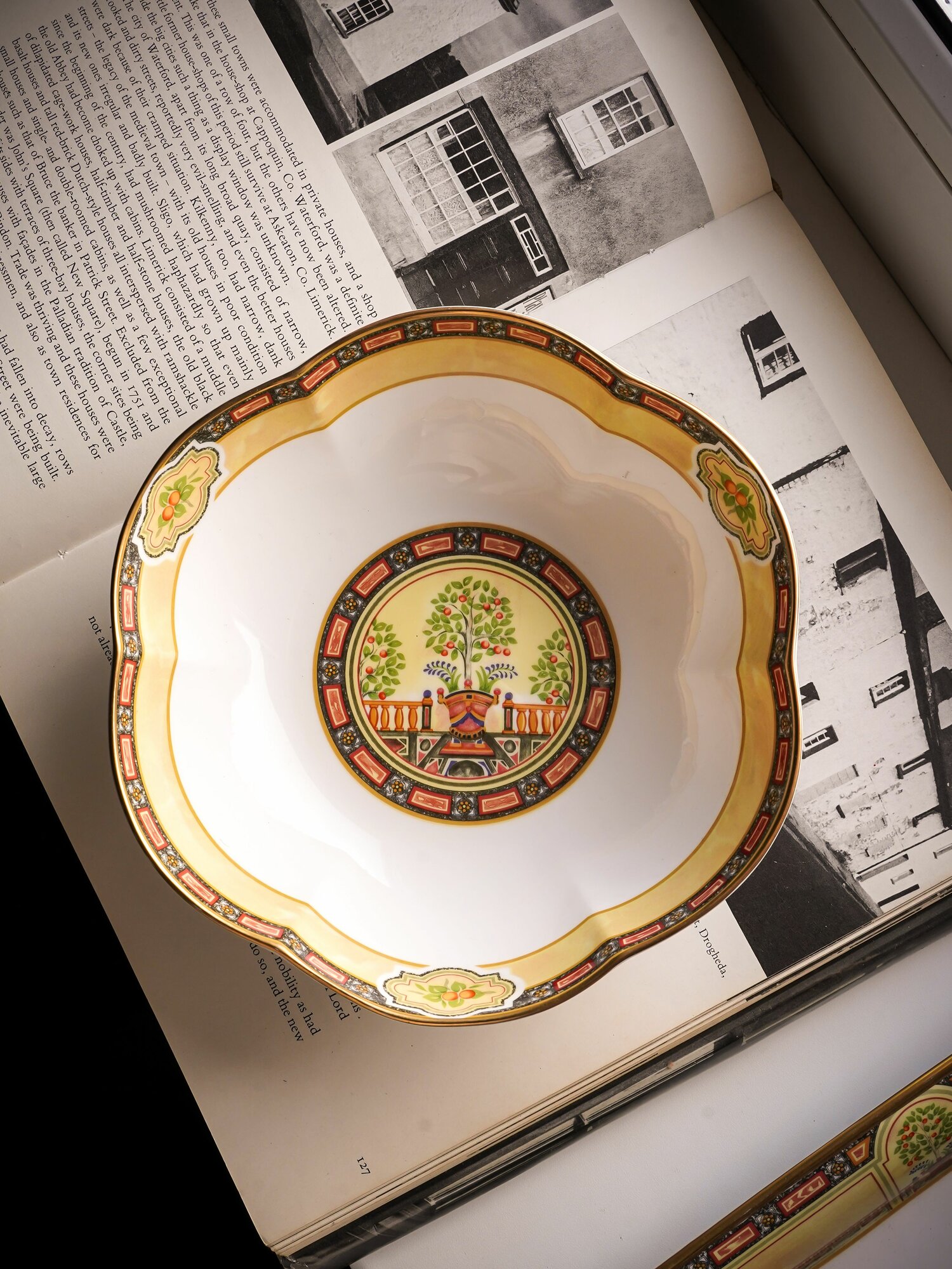 Пиала Royal Worcester "Versailles", Англия, 1996 год