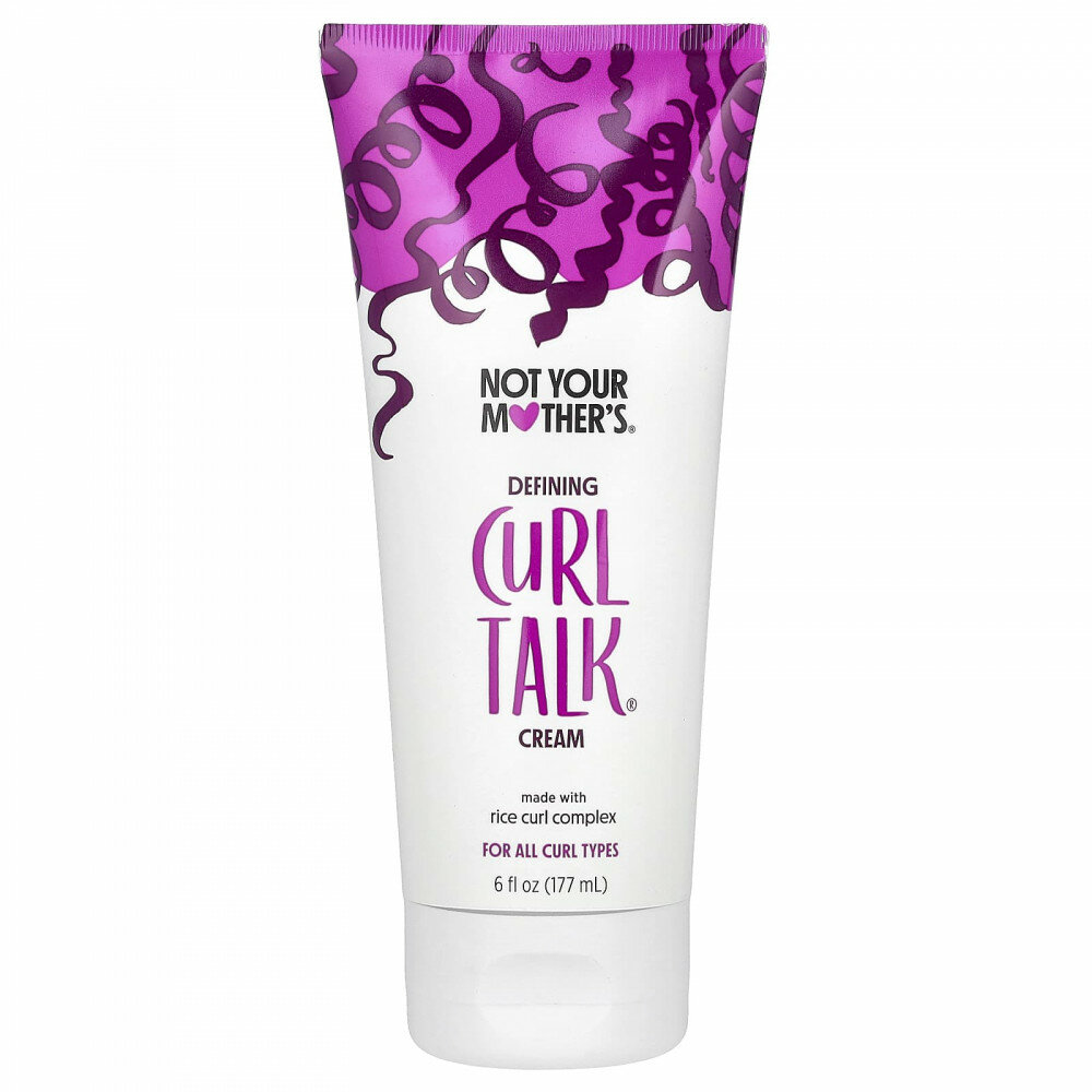 Not Your Mother's, Curl Talk®, определяющий крем, для всех типов локонов, 177 мл (6 жидк. унц.)