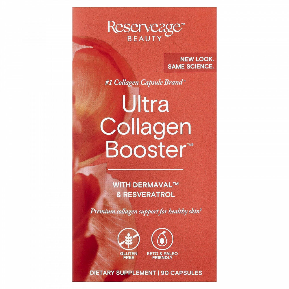 Reserveage Beauty, Ultra Collagen Booster ™, 90 капсул