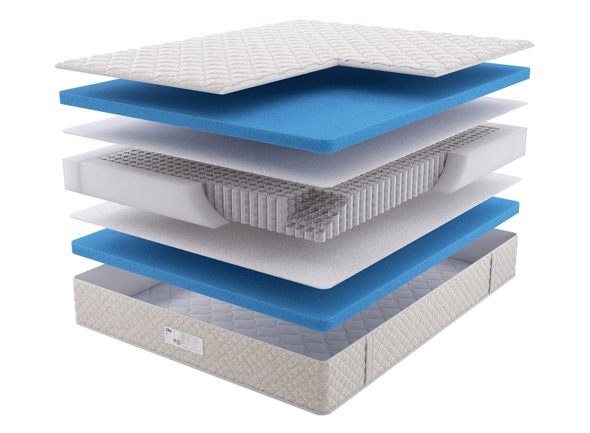 Матрас Dream Master Relax Soft MP 80х190 высота 28 см анатомический Независимые пружины