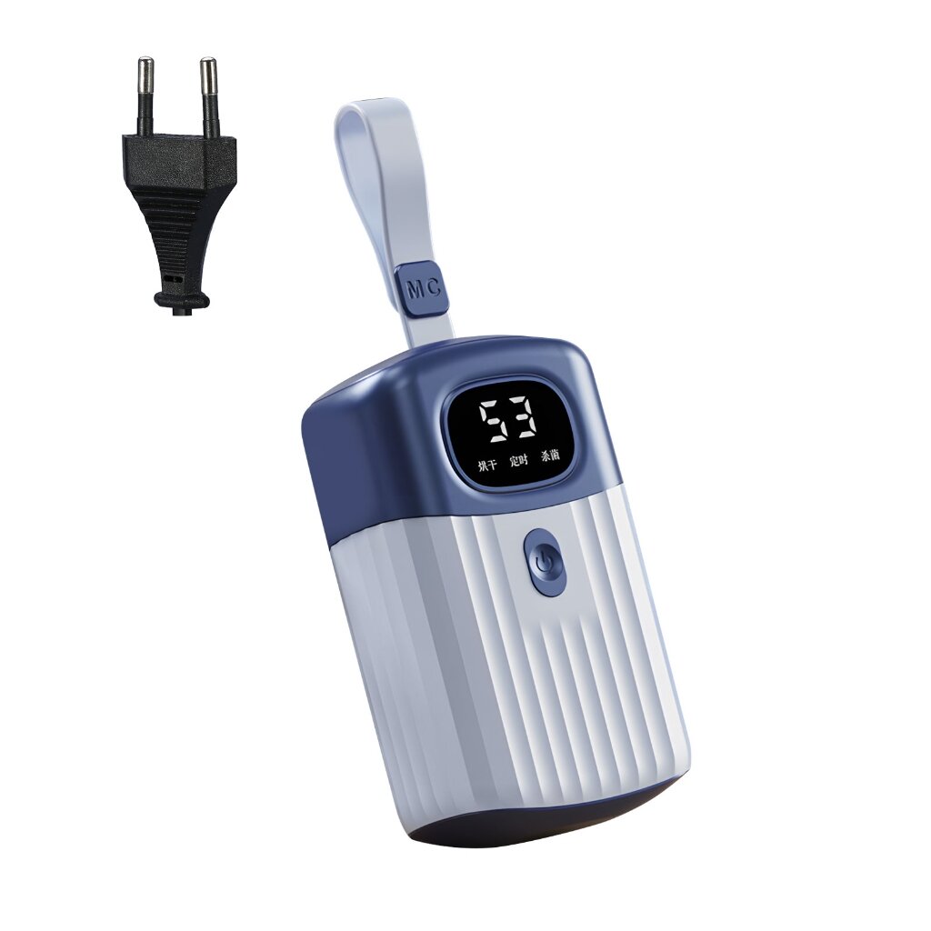 Мини Портативная Складная Электрическая Сушилка Для Одежды с Таймером Безопасного Отключения для Эффективной Домашней Сушки 220 В Стандарт ЕС