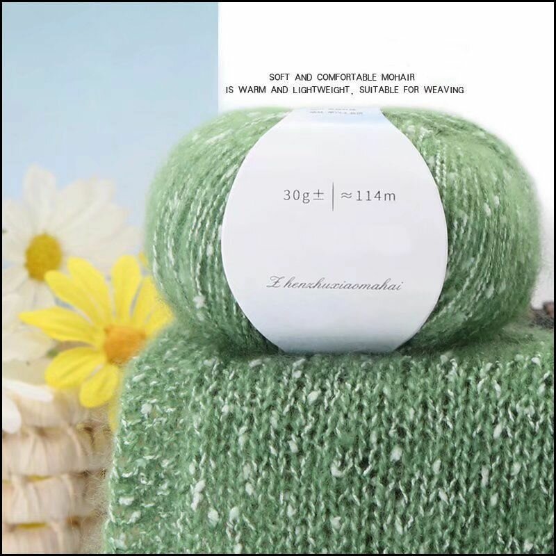 1 кусок мохеровой пряжи весом 30 г , для шарфа и жакета ручной работ, сделай сам