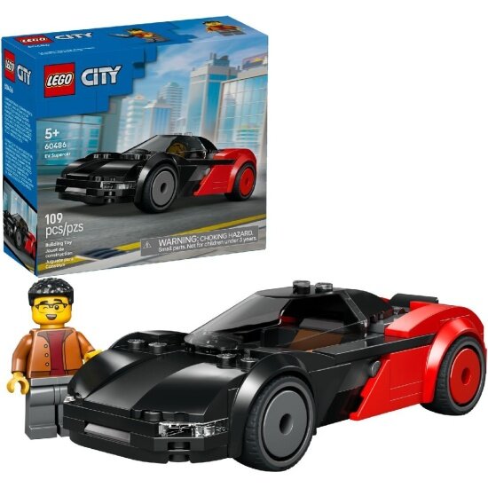 Конструктор Lego City 60486 Электросуперкар
