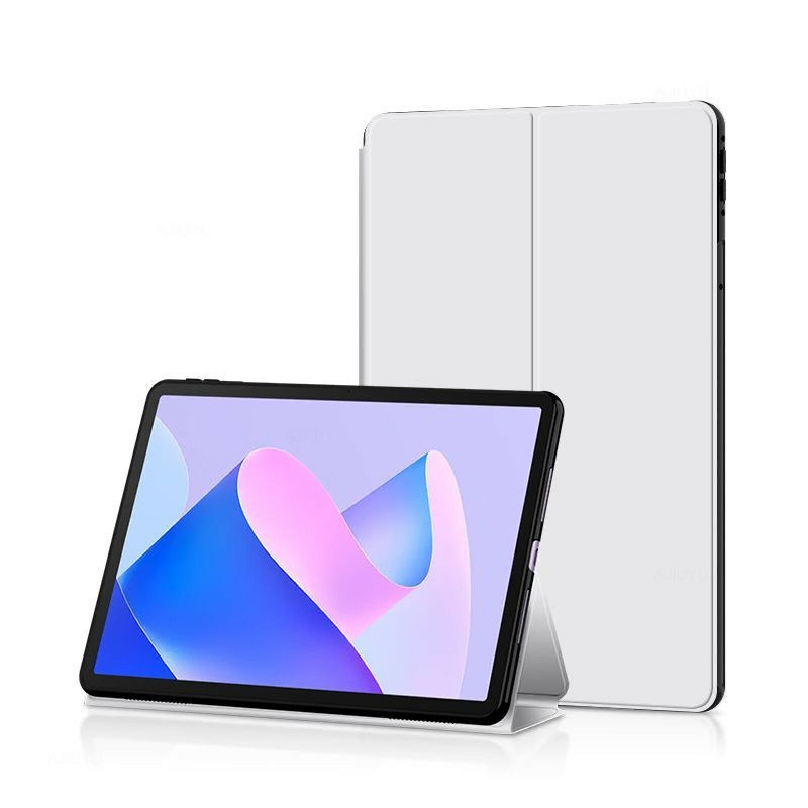 Чехол MyPads для Huawei MatePad 11 (2023) DBR-W00 DBR-W10 белый складной с подставкой